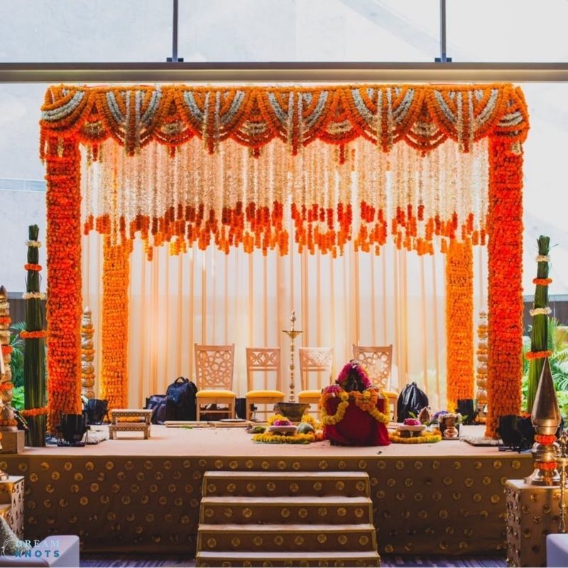 Wedding Mandap for intimate celebrations - Wedkosh